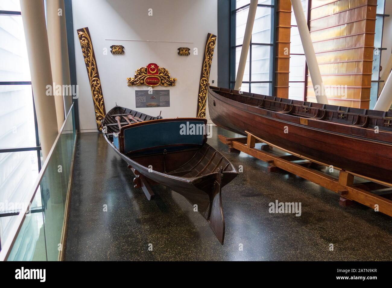 Istanbul, Turkey - Jan 12, 2020: Items displayed for Exhibition in The ...