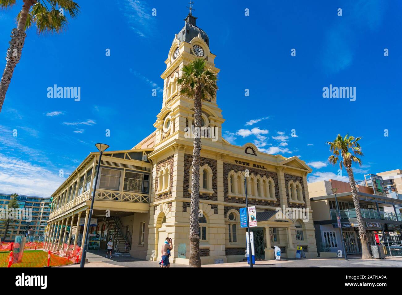 Glenelg, Australia - November 13, 2017: Glenelg Town Hall and square ...