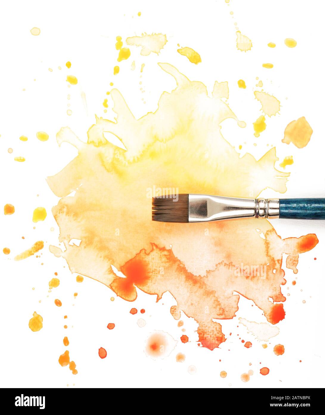 Paintbrush paint wallpaper hi-res stock photography and images - Alamy
