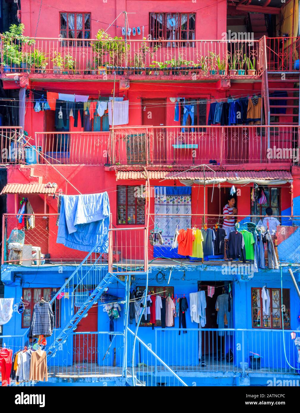 Baguio, Philippines - December 22, 2019: View of Houses at Valley of ...
