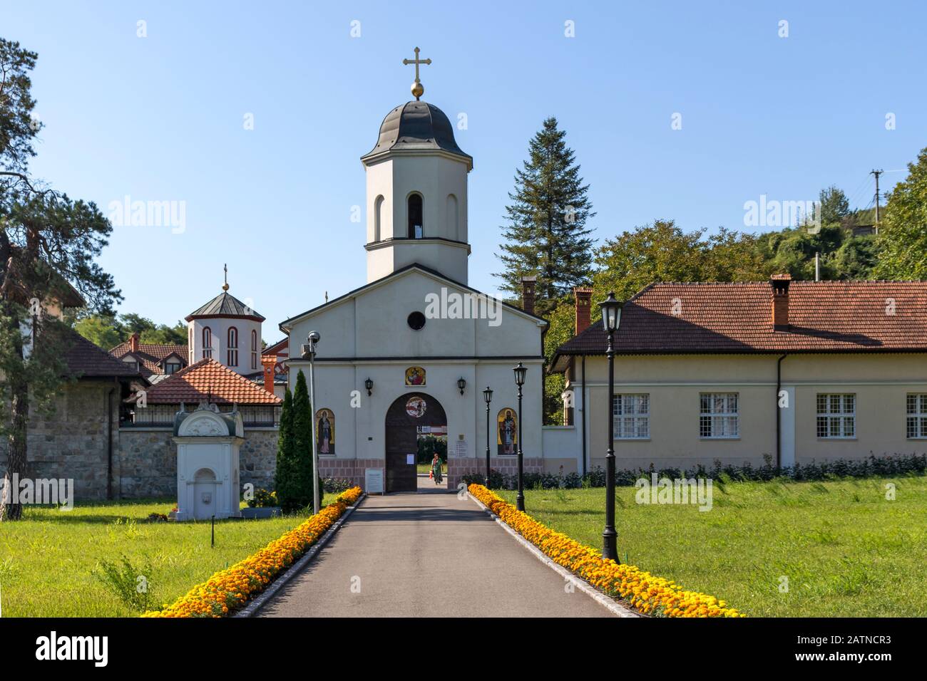 BELGRADE, SERBIA - AUGUST 13, 2019: Medieval Rakovica Monastery near ...