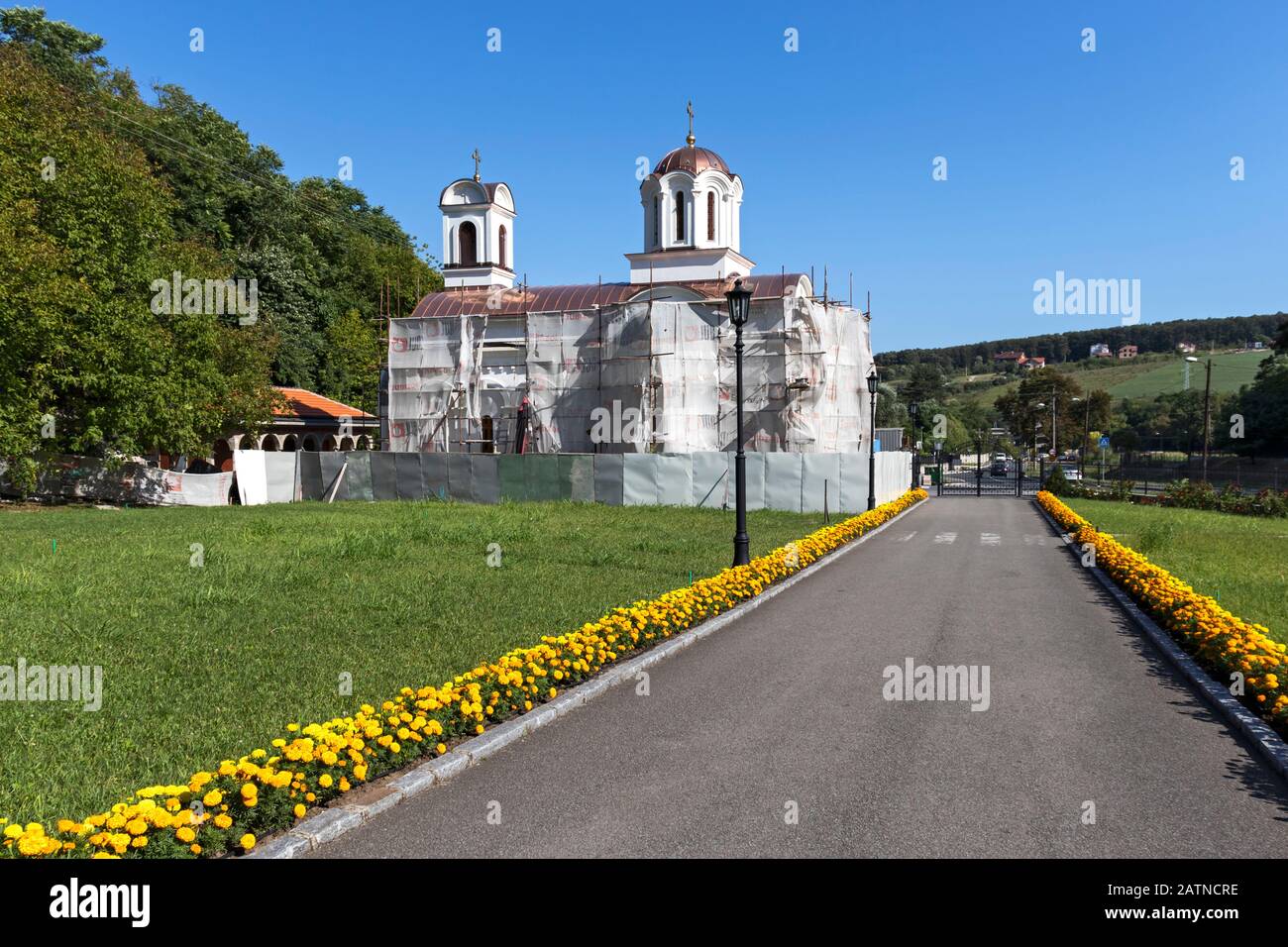 BELGRADE, SERBIA - AUGUST 13, 2019: Medieval Rakovica Monastery near ...