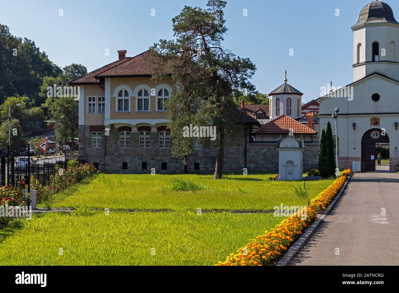 BELGRADE, SERBIA - AUGUST 13, 2019: Medieval Rakovica Monastery near ...