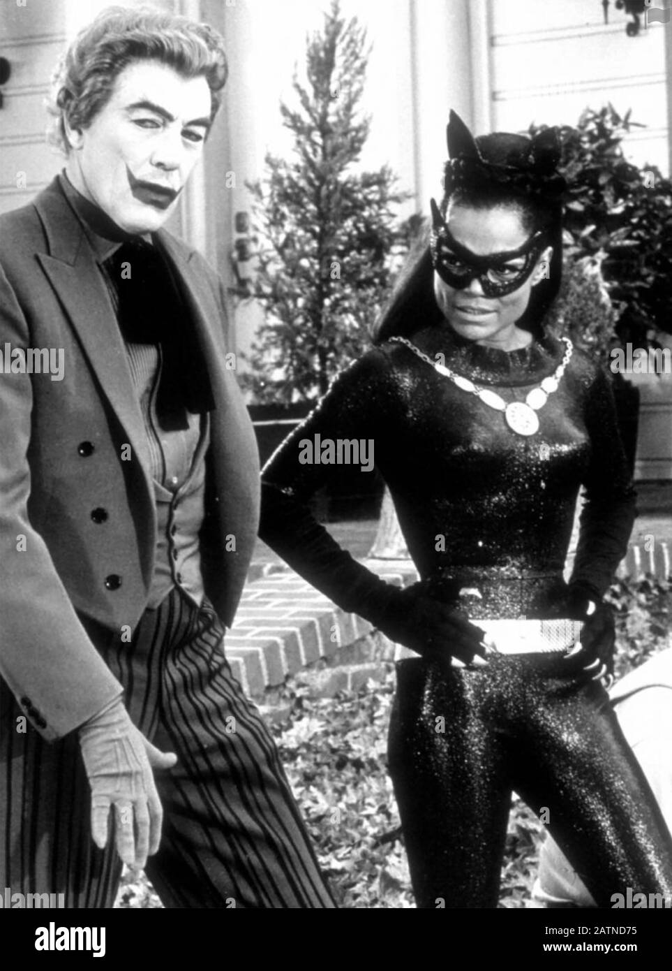 EARTH KITT (1927-2008) as Catwoman in the Batman TV series in 1967 with ...