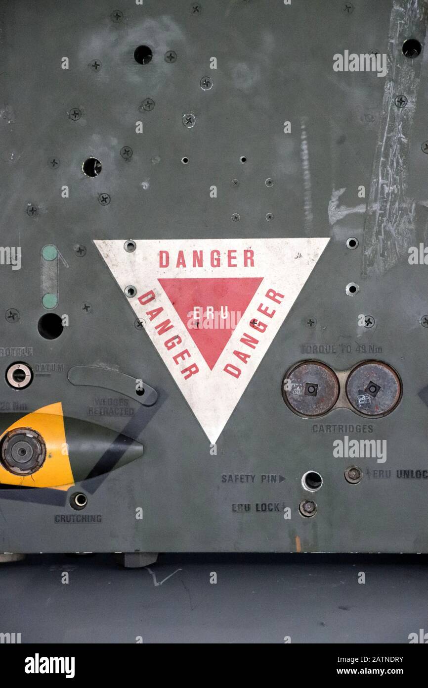 Militarily warning signs hi-res stock photography and images - Alamy