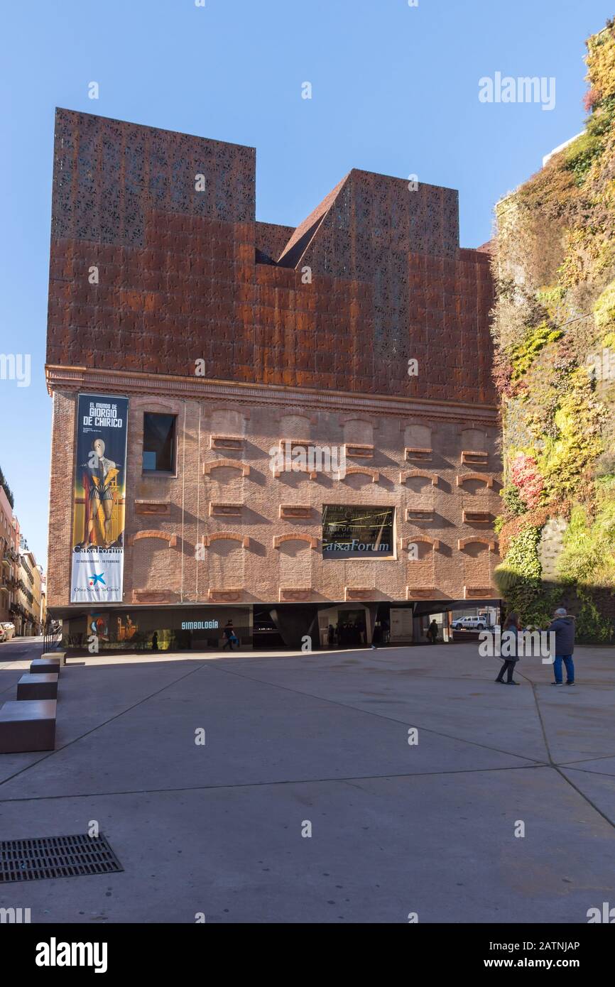 Caixa forum museum vertical garden hi-res stock photography and images ...