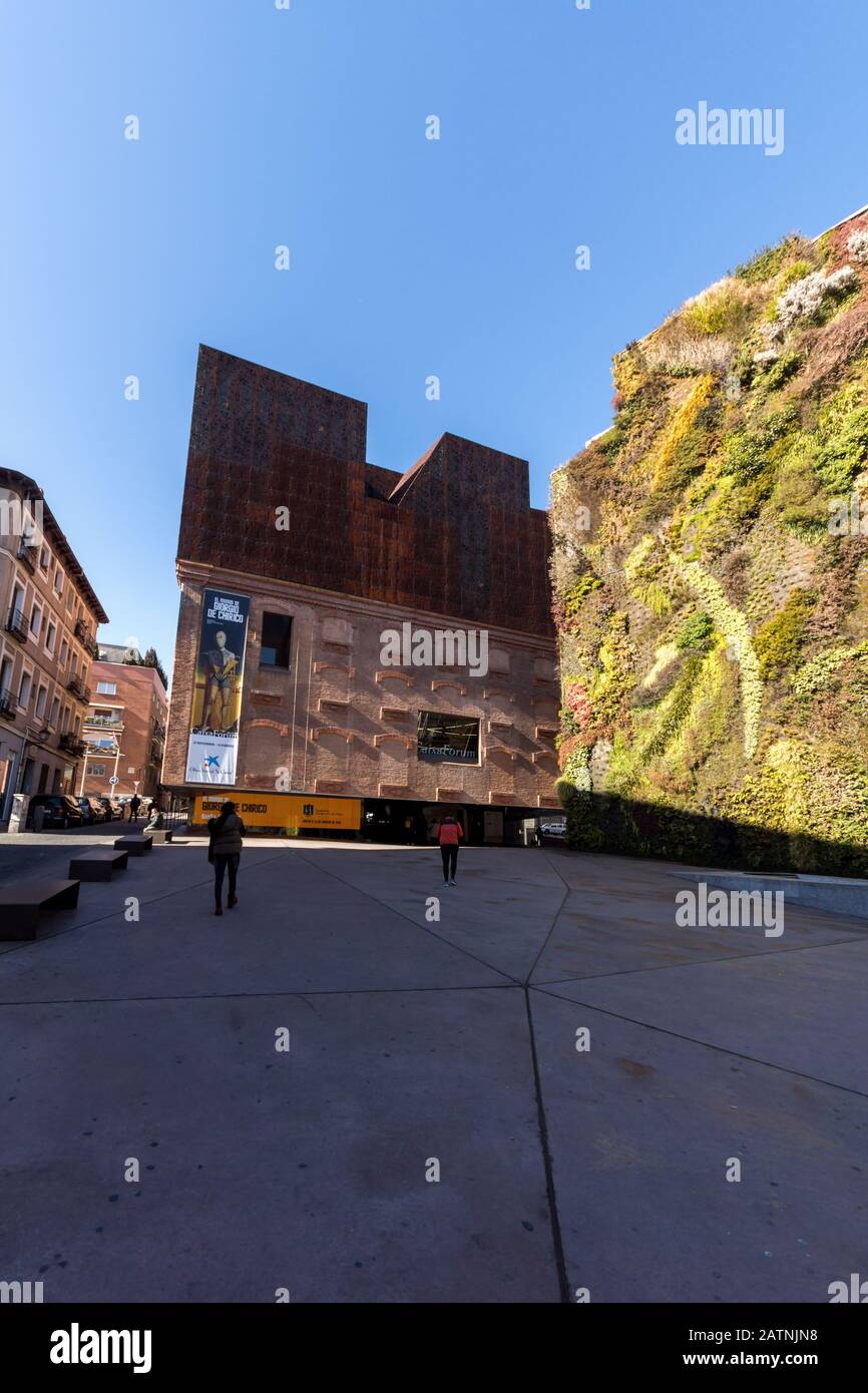 Caixa forum museum vertical garden hi-res stock photography and images ...