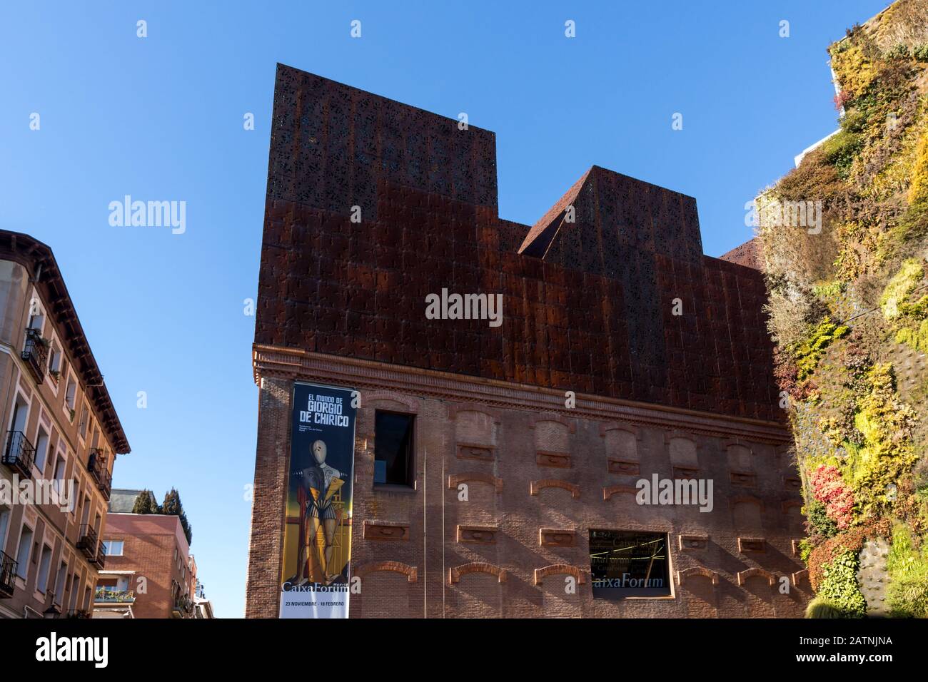 Caixa forum museum vertical garden hi-res stock photography and images ...