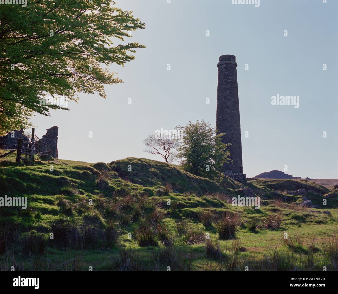 Powdermills, Dartmoor Gunpowder Factory Stock Photo - Alamy