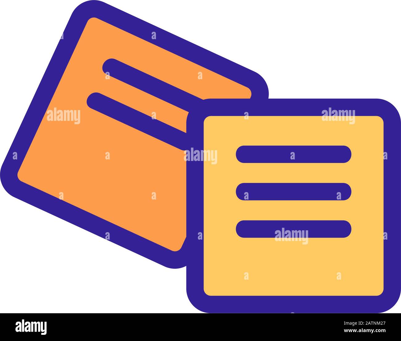 reminder icon vector. Isolated contour symbol illustration Stock Vector ...