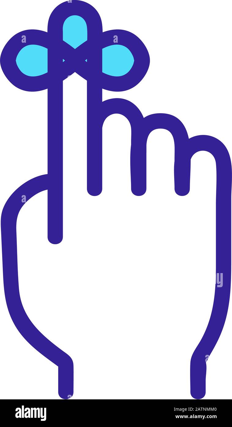 reminder icon vector. Isolated contour symbol illustration Stock Vector ...