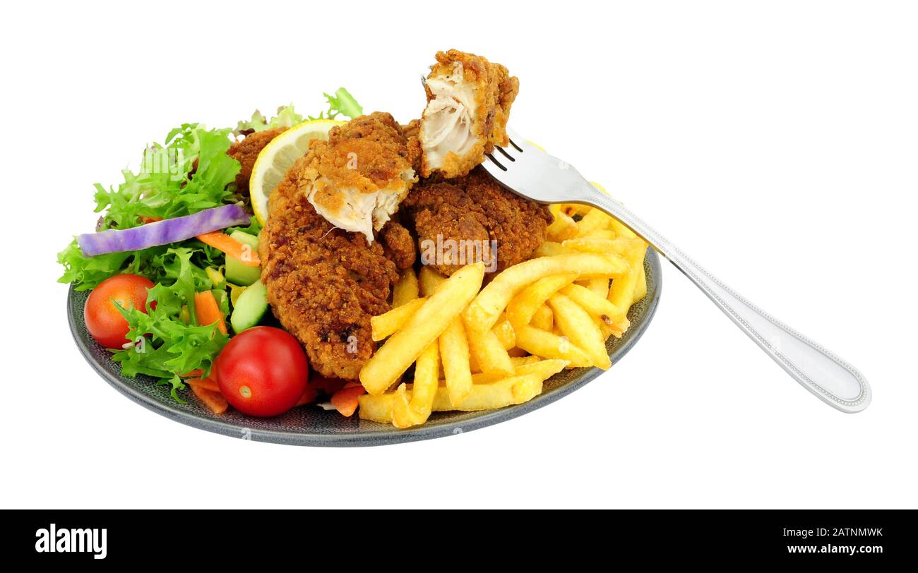 Southern Fried Chicken And Chips