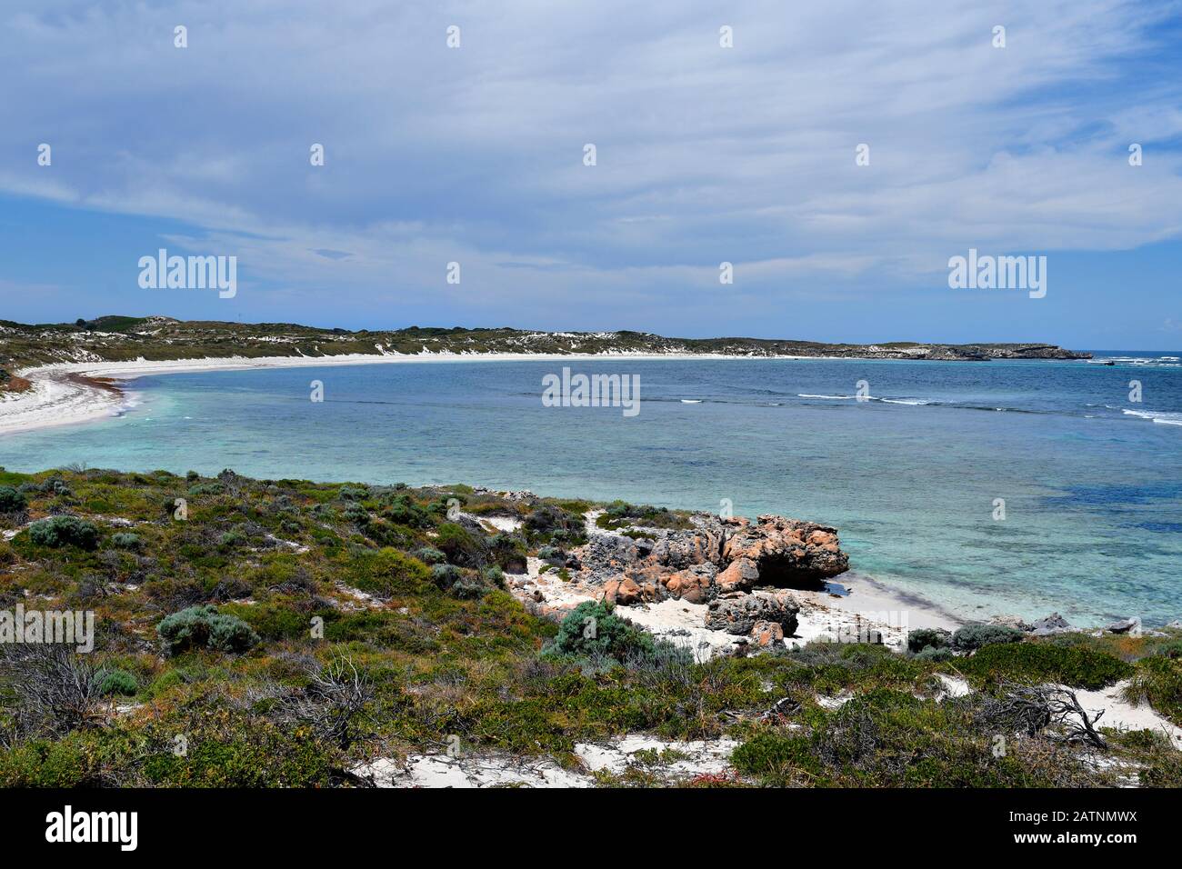 Australia, Salmon bay in Rottnest Island Stock Photo - Alamy