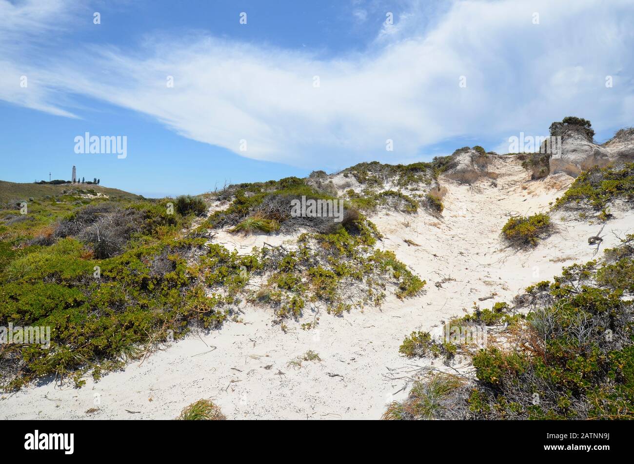 Australia, sand dunes on the coast of rottnest Island Stock Photo - Alamy