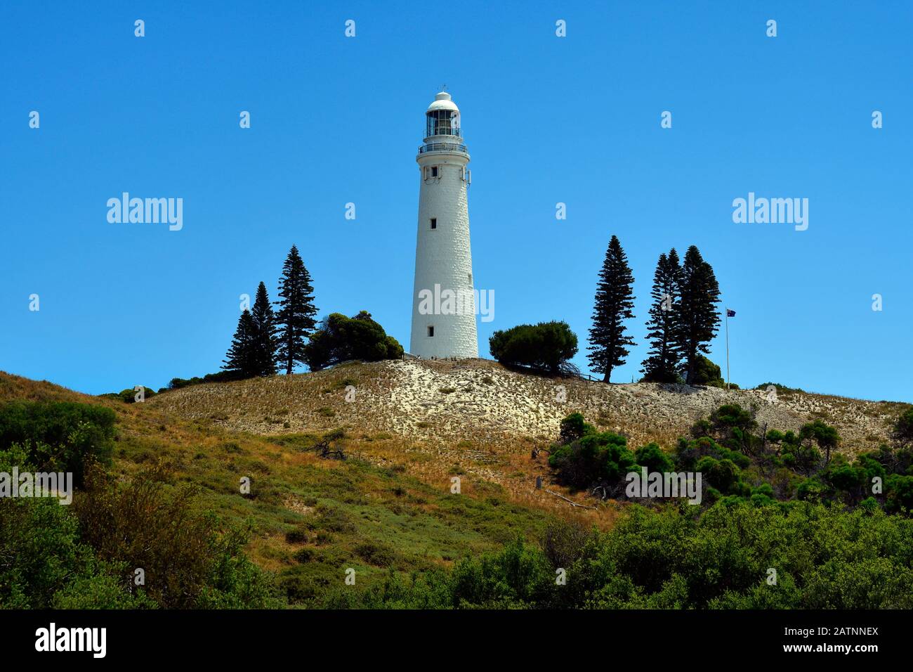 Australia, Wadjemup lighthouse on Rottnest Island Stock Photo - Alamy