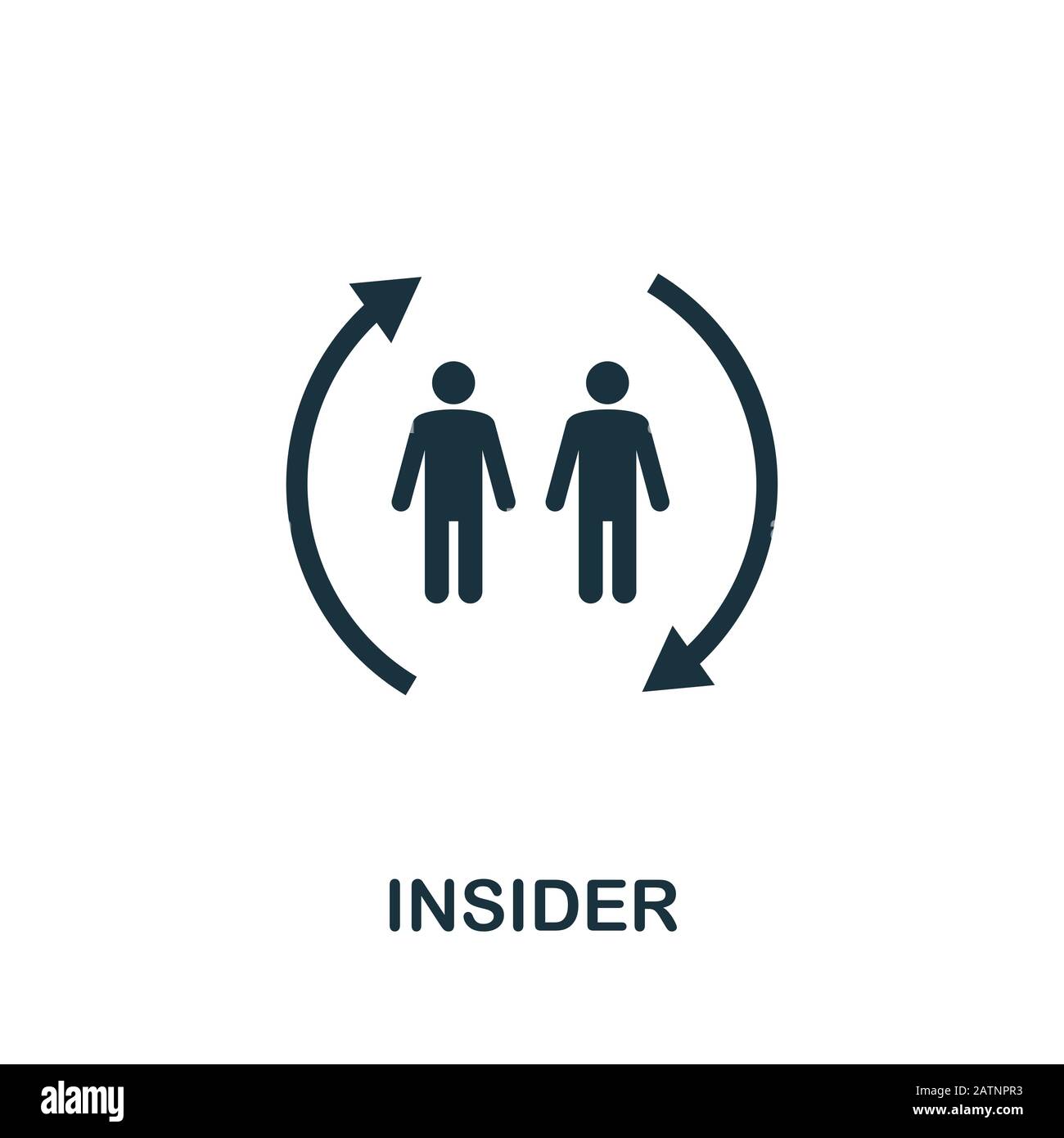 Insider icon. Creative element design from stock market icons ...