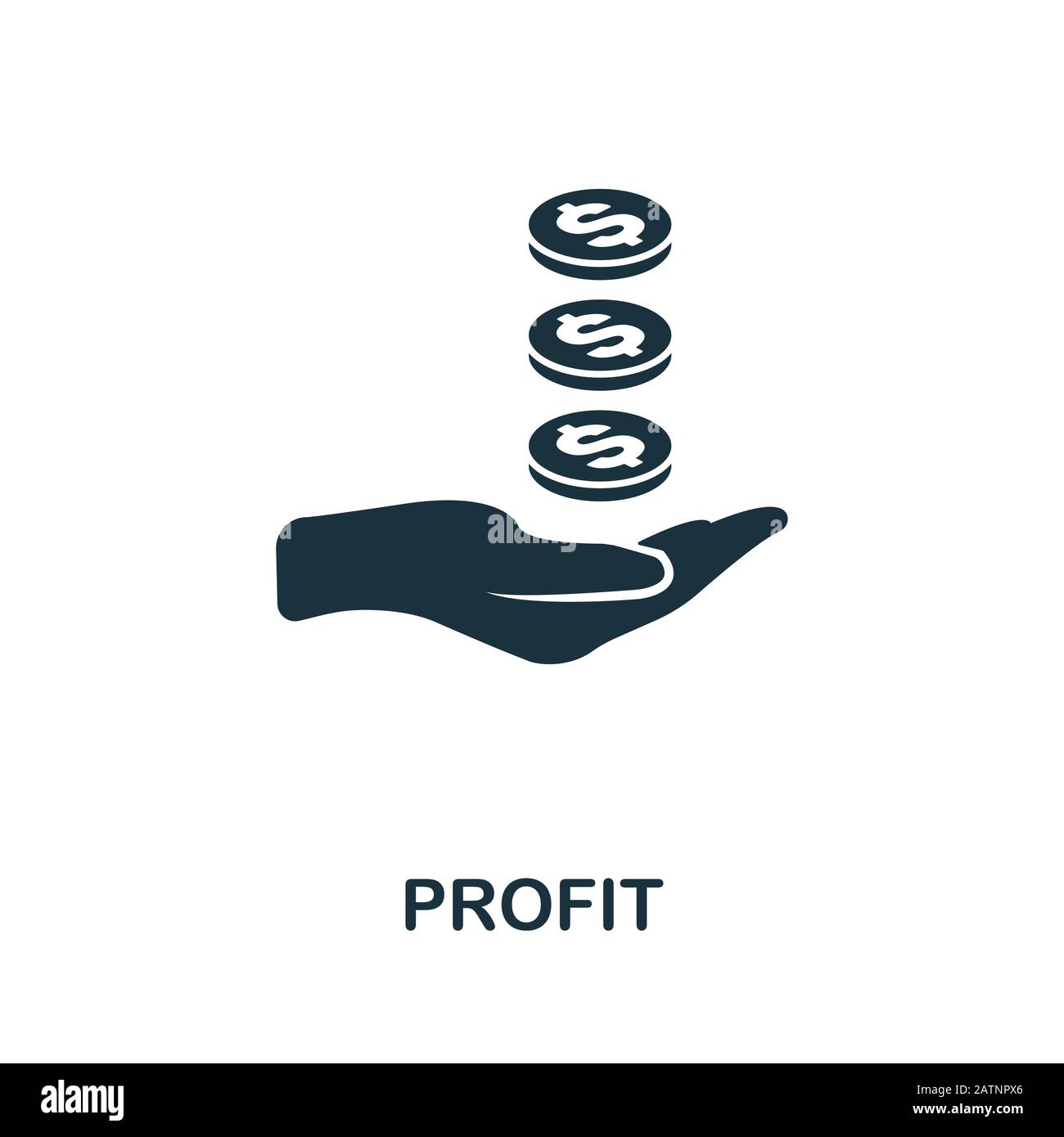 Profit icon hi-res stock photography and images - Alamy