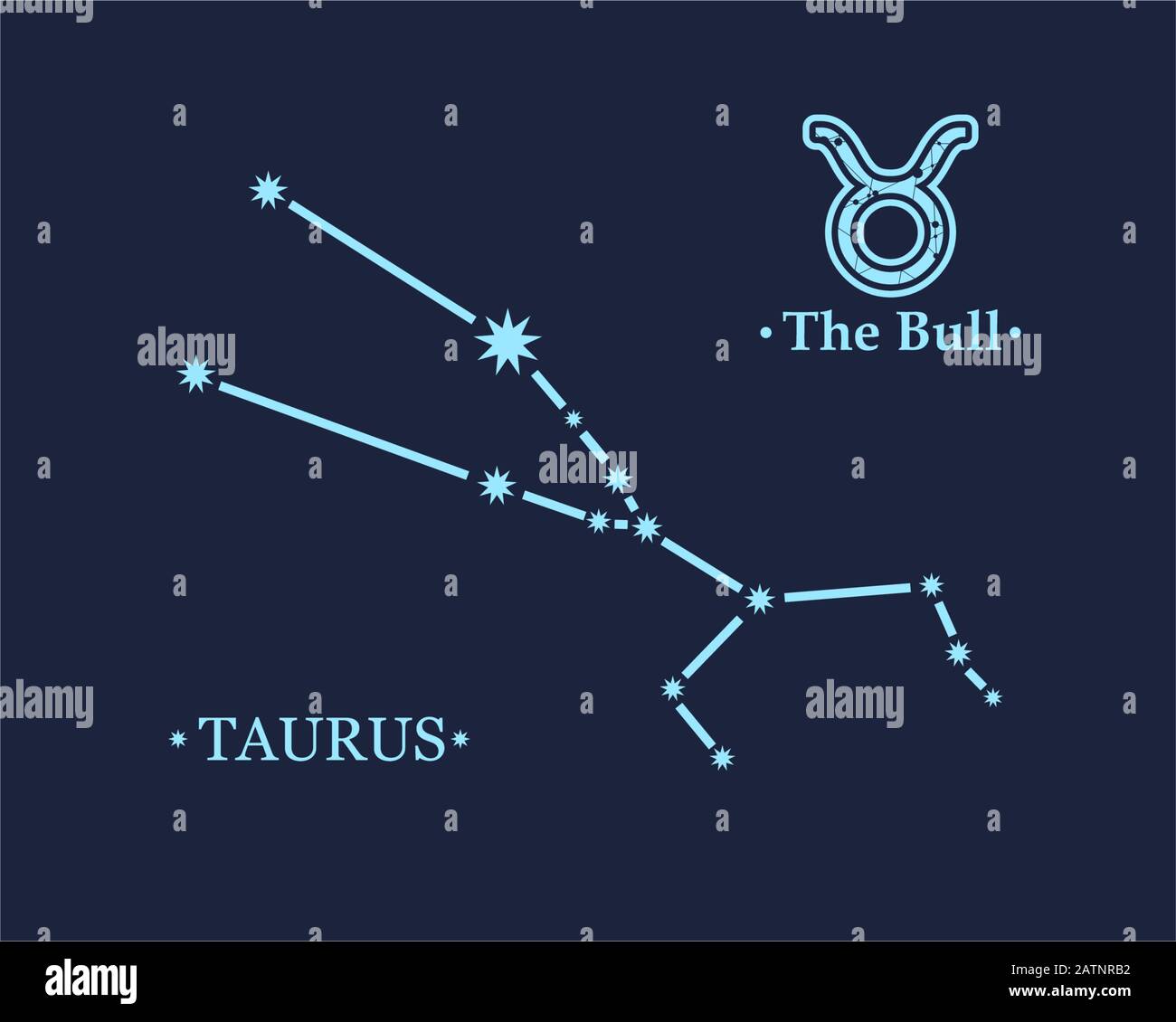 Astrology sign Taurus Stock Vector Image & Art - Alamy
