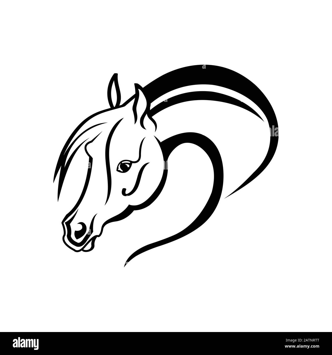 horse standing on three paws Icon Vector, horse standing on three paws ...