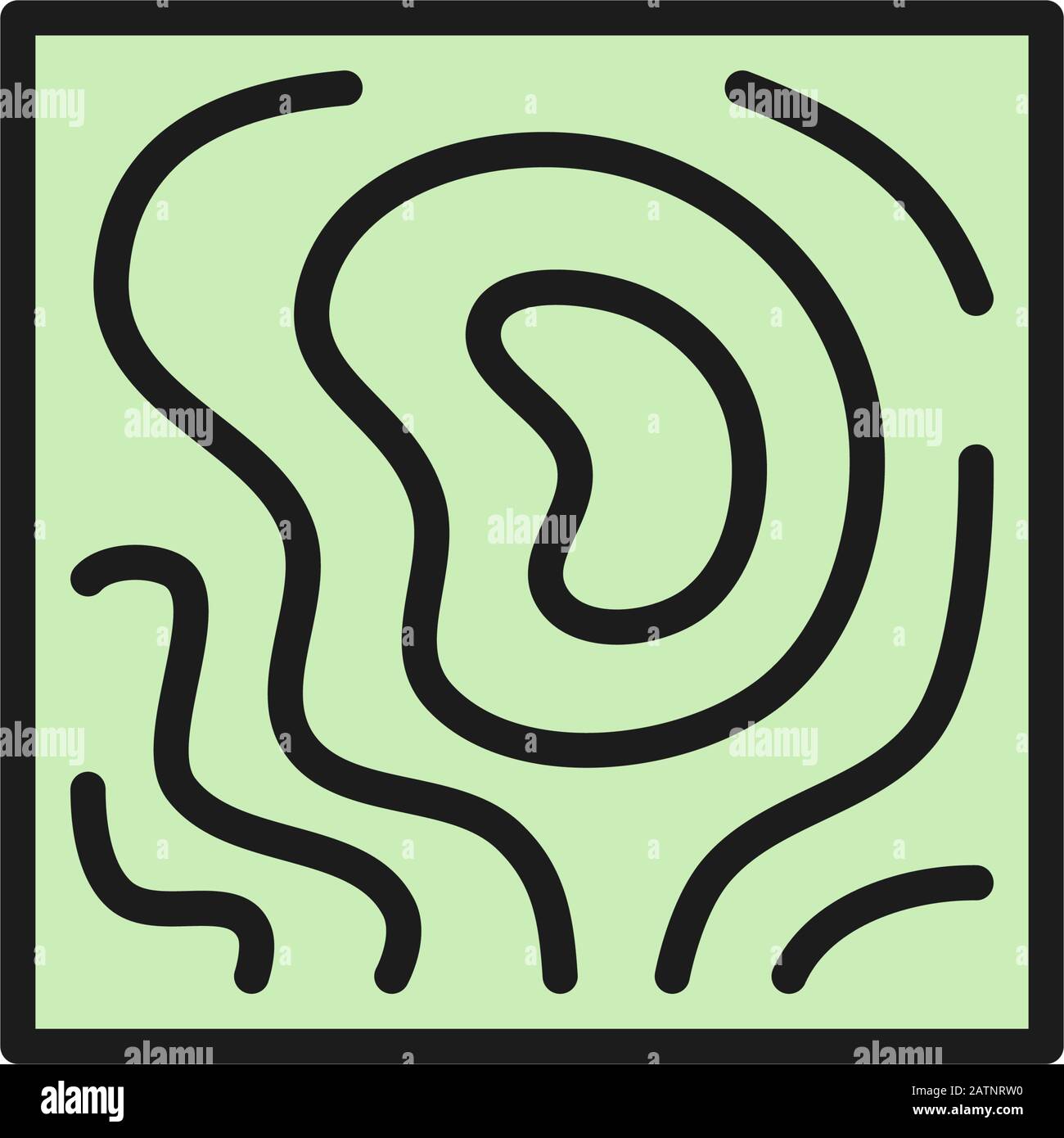 Digital terrain map Stock Vector Images - Alamy