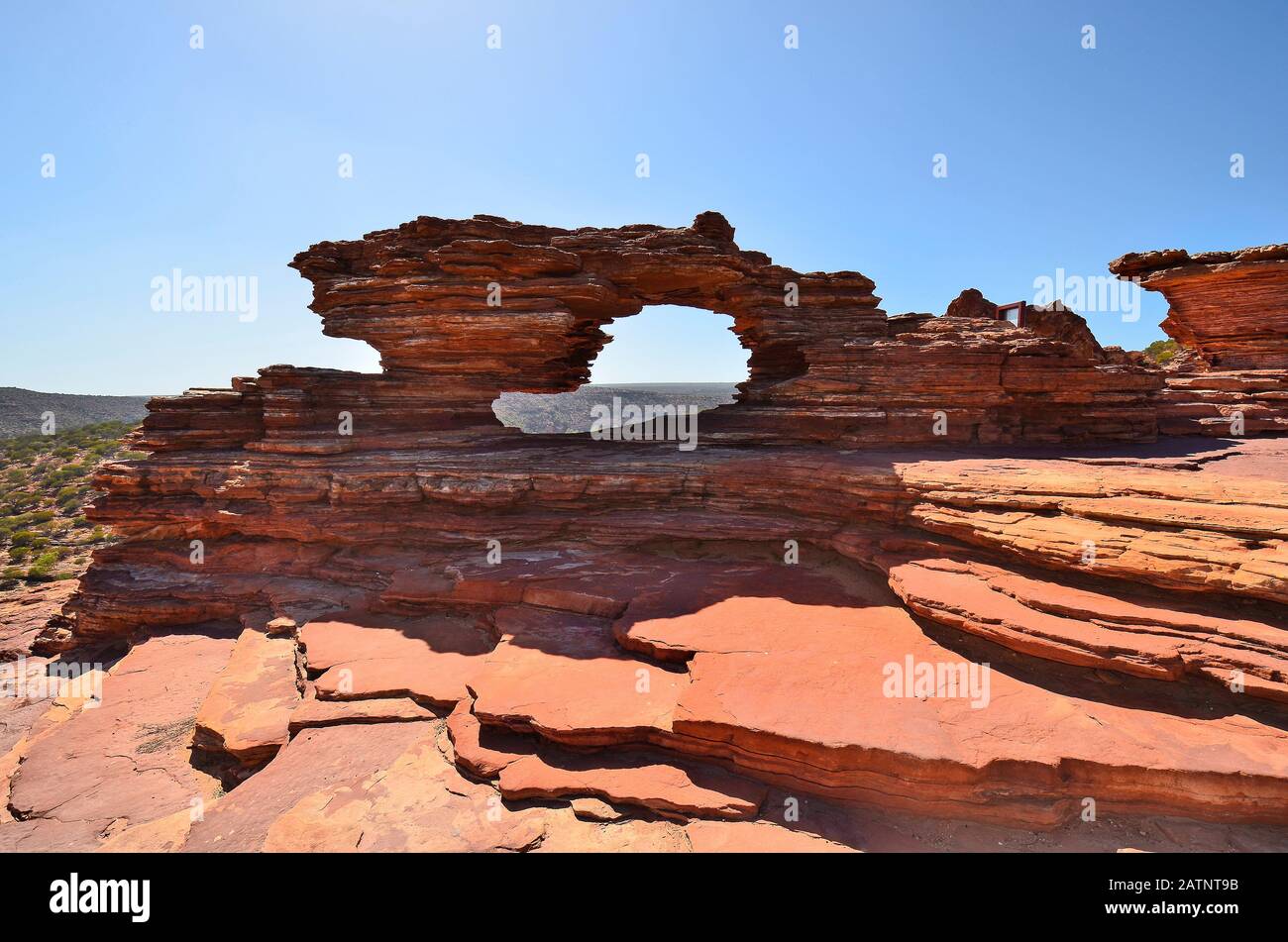 Australia, Kalbarri National Park, natures window Stock Photo - Alamy