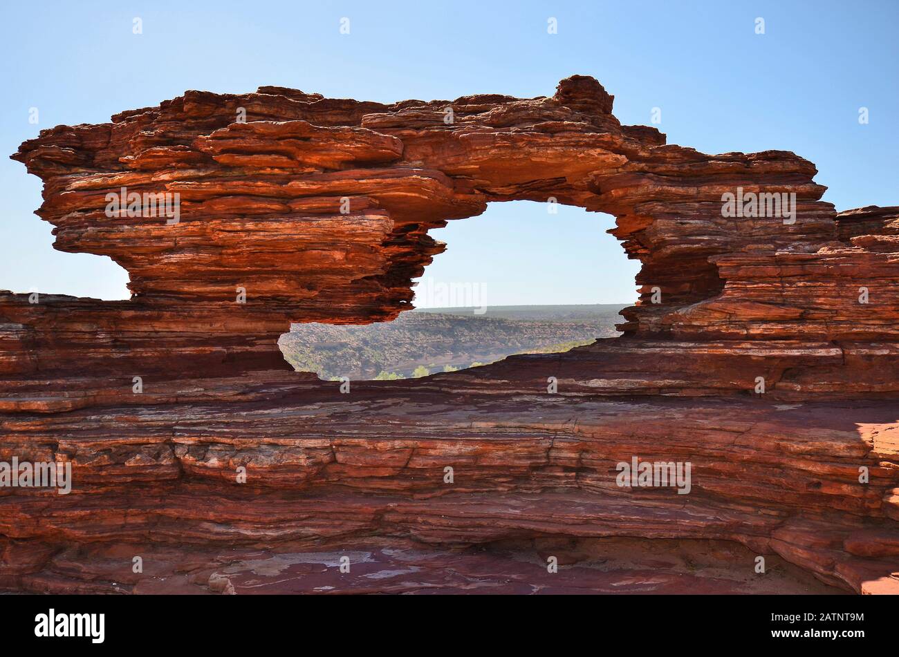 Australia, Kalbarri National Park, natures window Stock Photo - Alamy