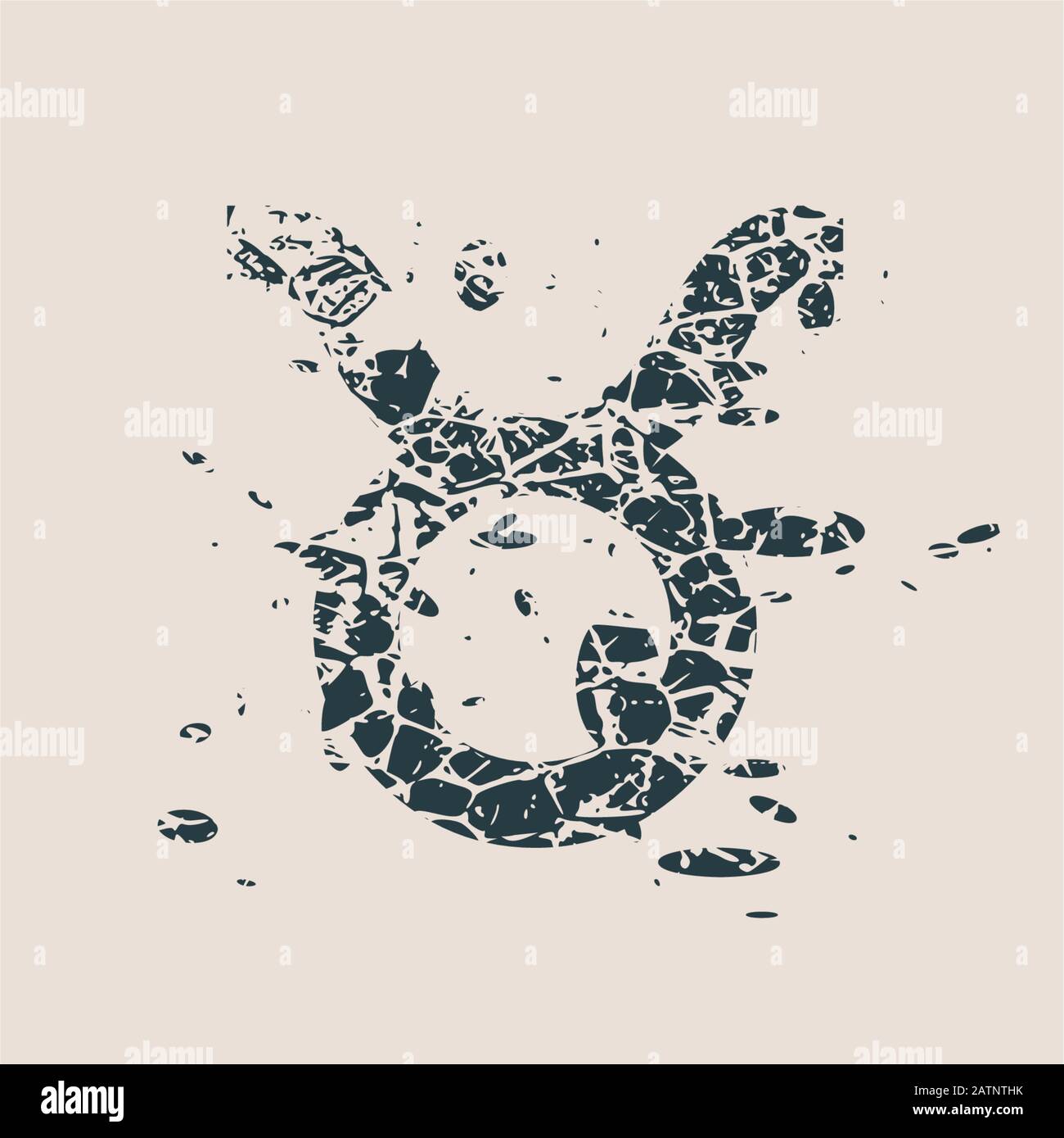 Astrology symbols. Bull sign Stock Vector Image & Art - Alamy