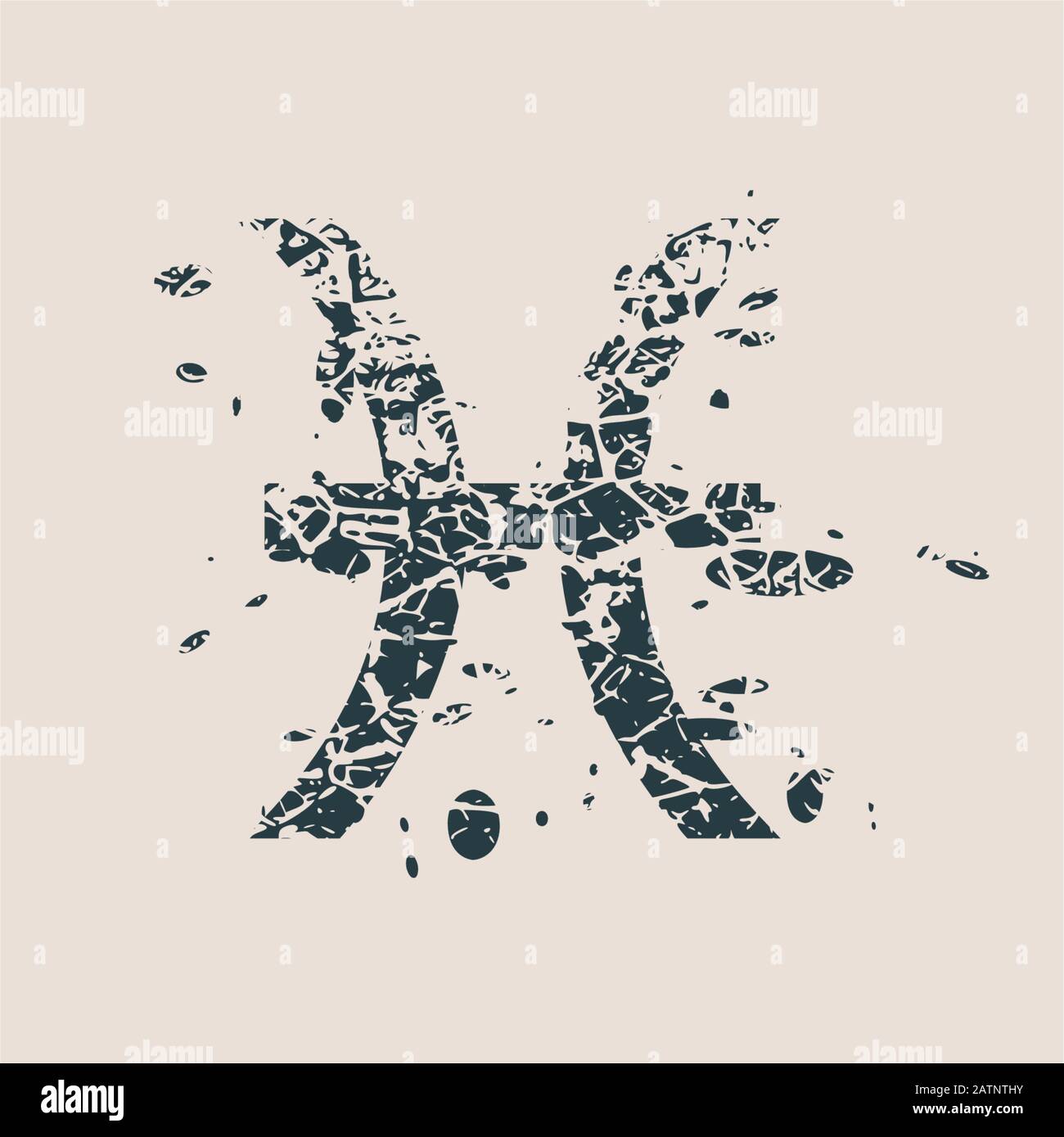 Astrology symbols. Fish sign Stock Vector Image & Art - Alamy