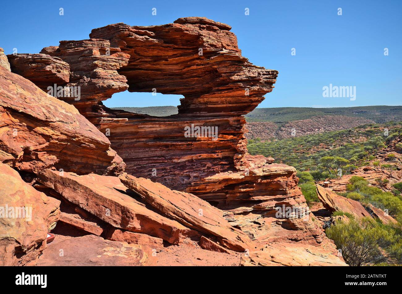 Australia, Kalbarri National Park, nature's window Stock Photo - Alamy