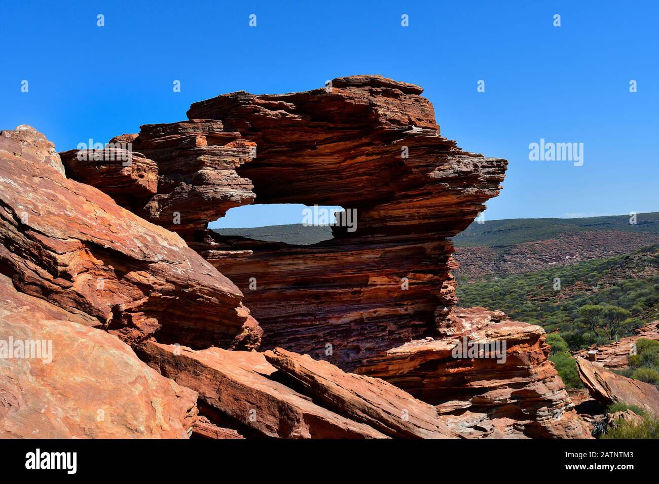 Australia, Kalbarri National Park, natures window Stock Photo - Alamy