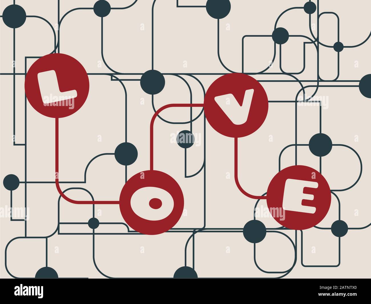 Molecule And Communication Background Stock Vector Image And Art Alamy