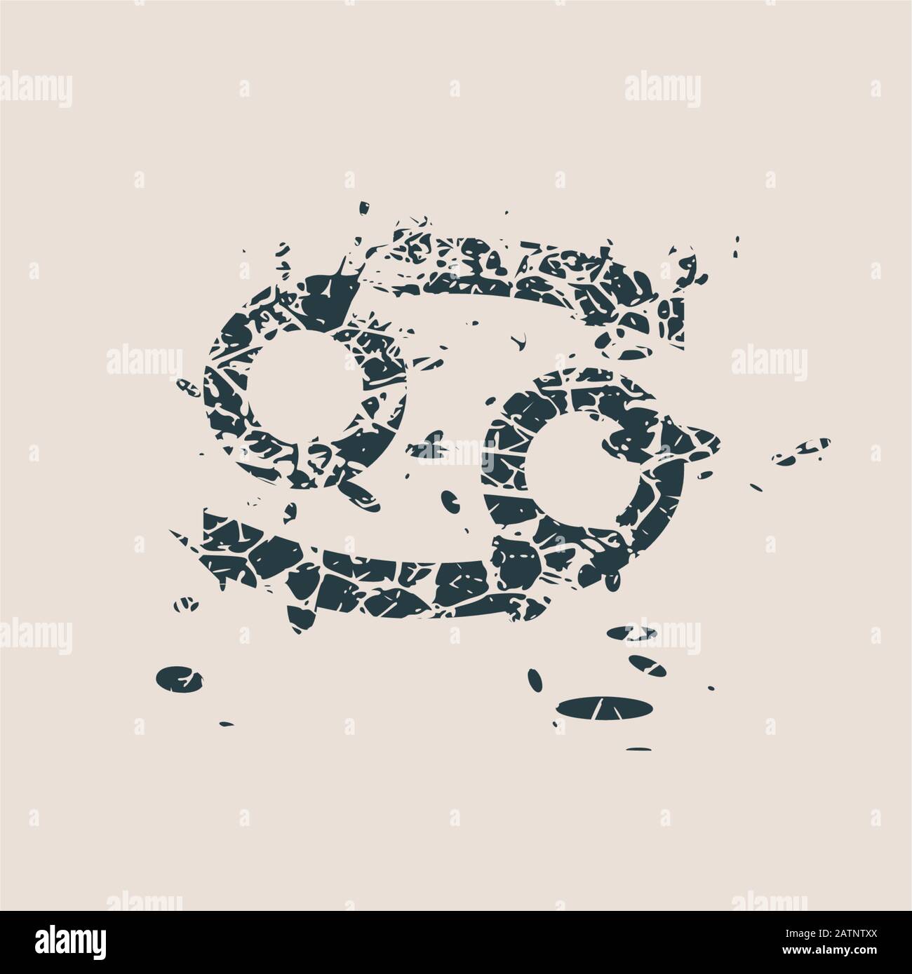 Astrology symbols. Cancer sign Stock Vector Image & Art - Alamy