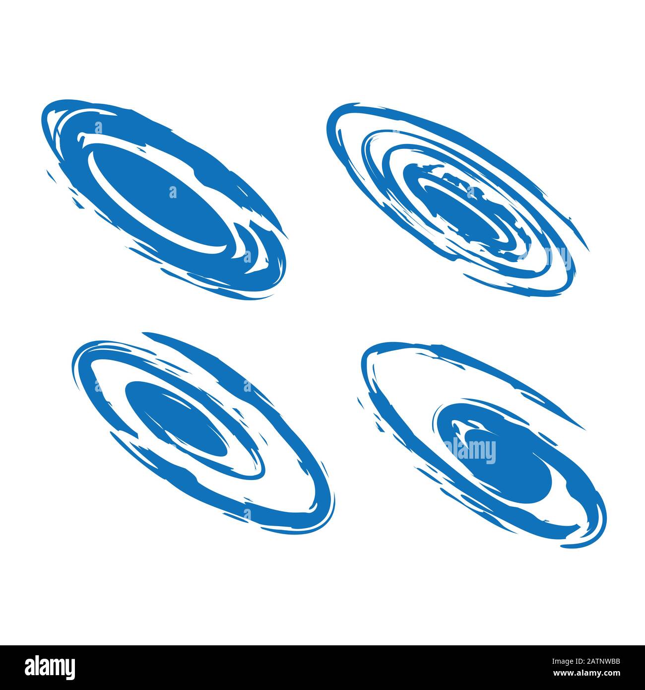 Abstract circle logo template. Round ring circle and infinity loop ...