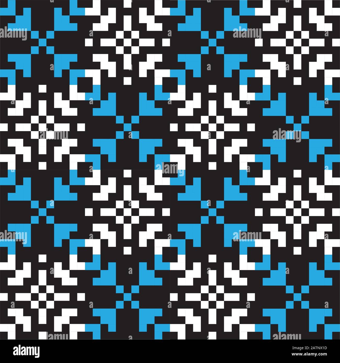 This is a fair isle snowflake pattern suitable for website resources ...