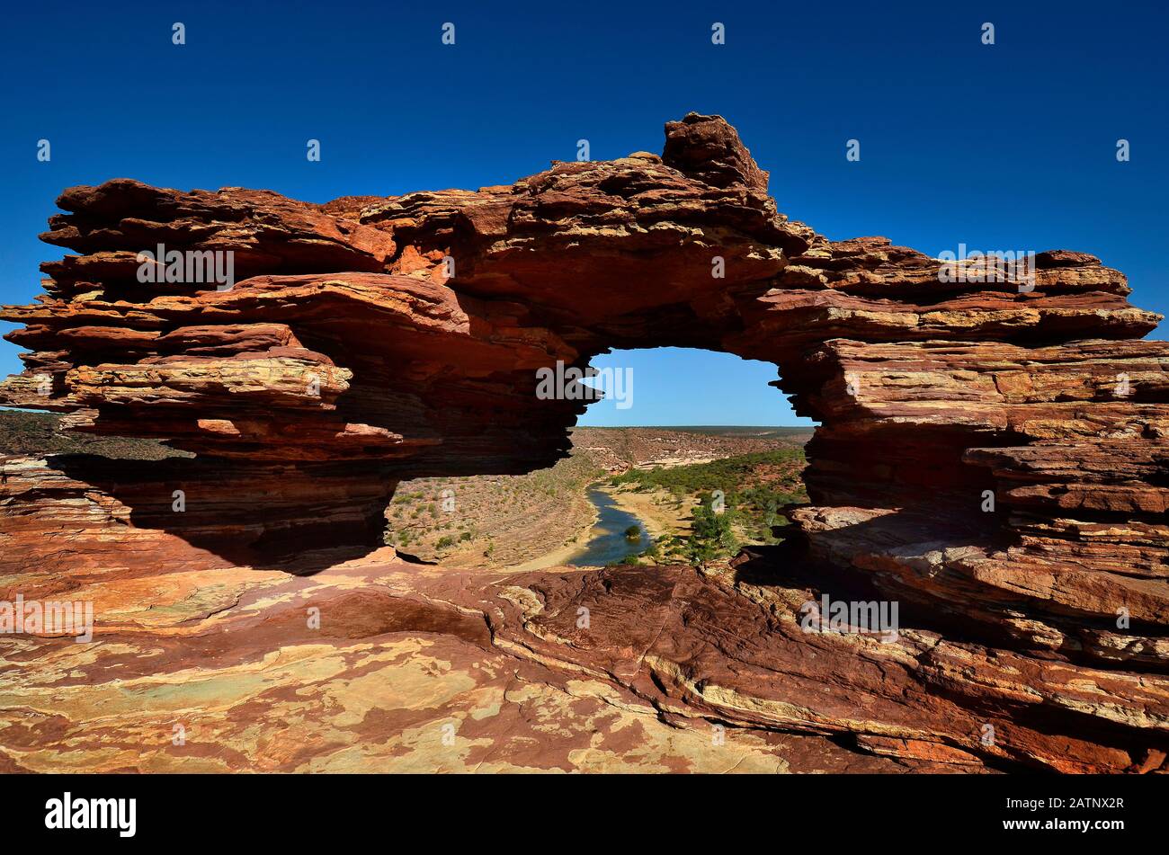 Australia, Kalbarri National Park, nature's window Stock Photo - Alamy