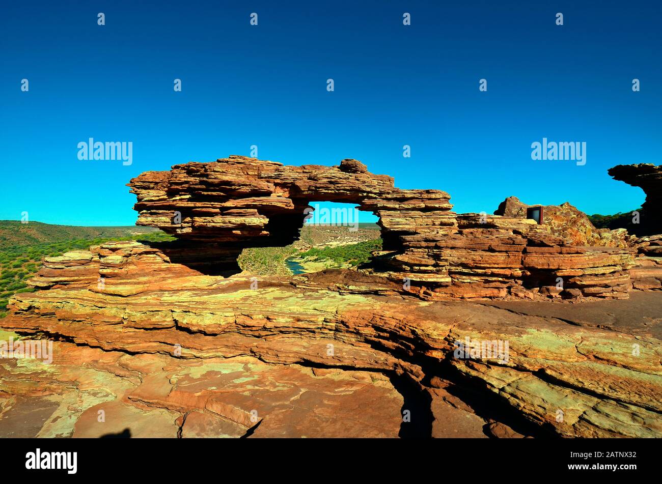 Australia, Kalbarri National Park, nature's window Stock Photo - Alamy