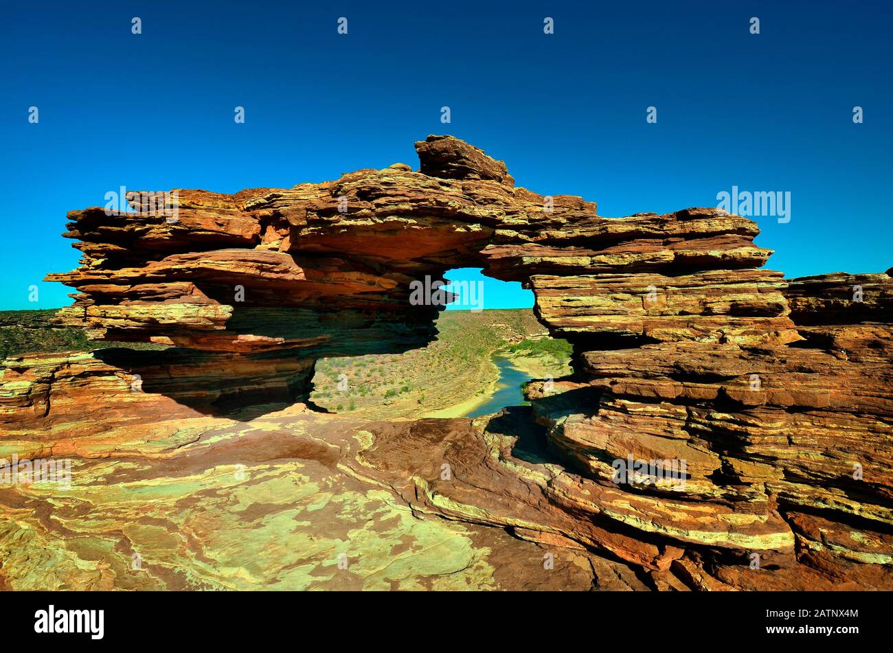 Australia, Kalbarri National Park, nature's window Stock Photo - Alamy