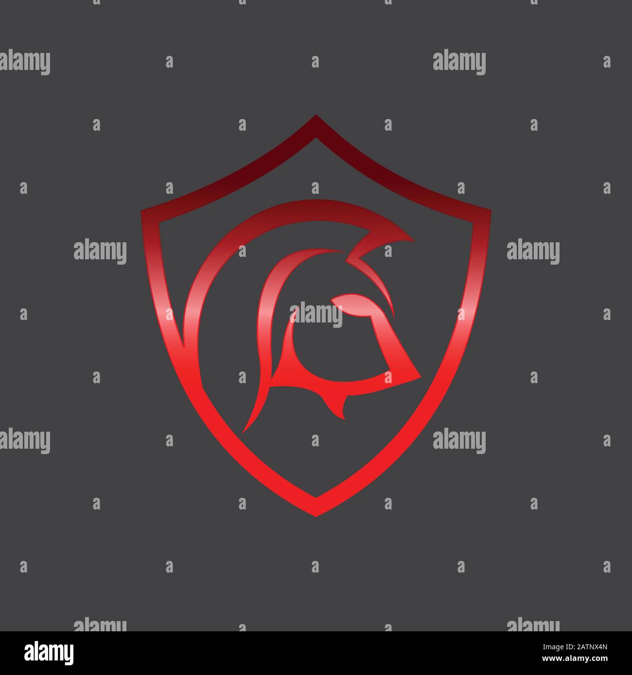 Spartan logo vector vectors hi-res stock photography and images - Alamy