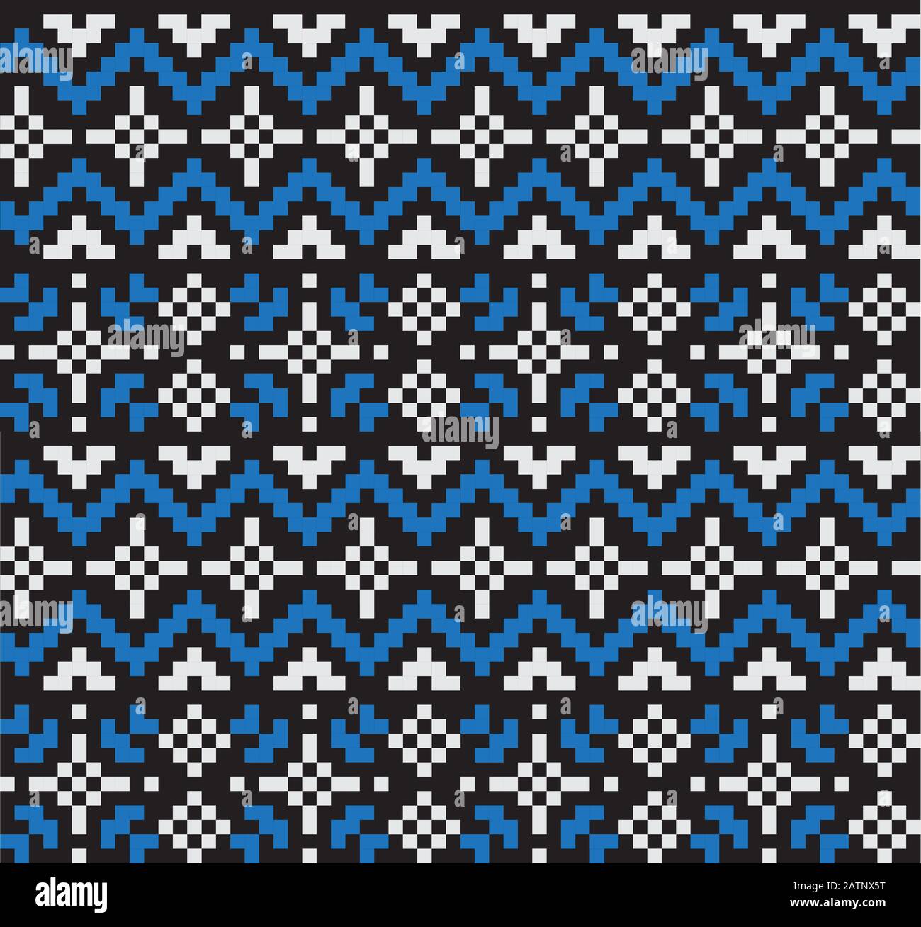 This is a fair isle snowflake pattern suitable for website resources ...