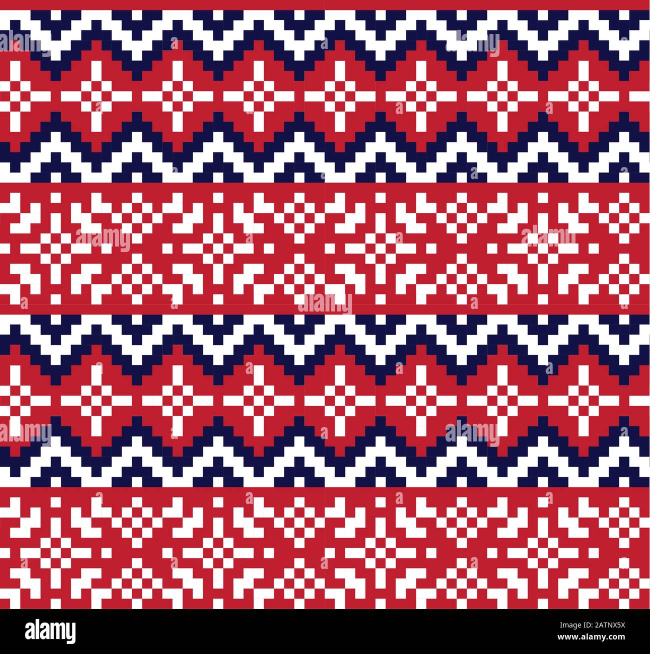 This is a fair isle snowflake pattern suitable for website resources ...