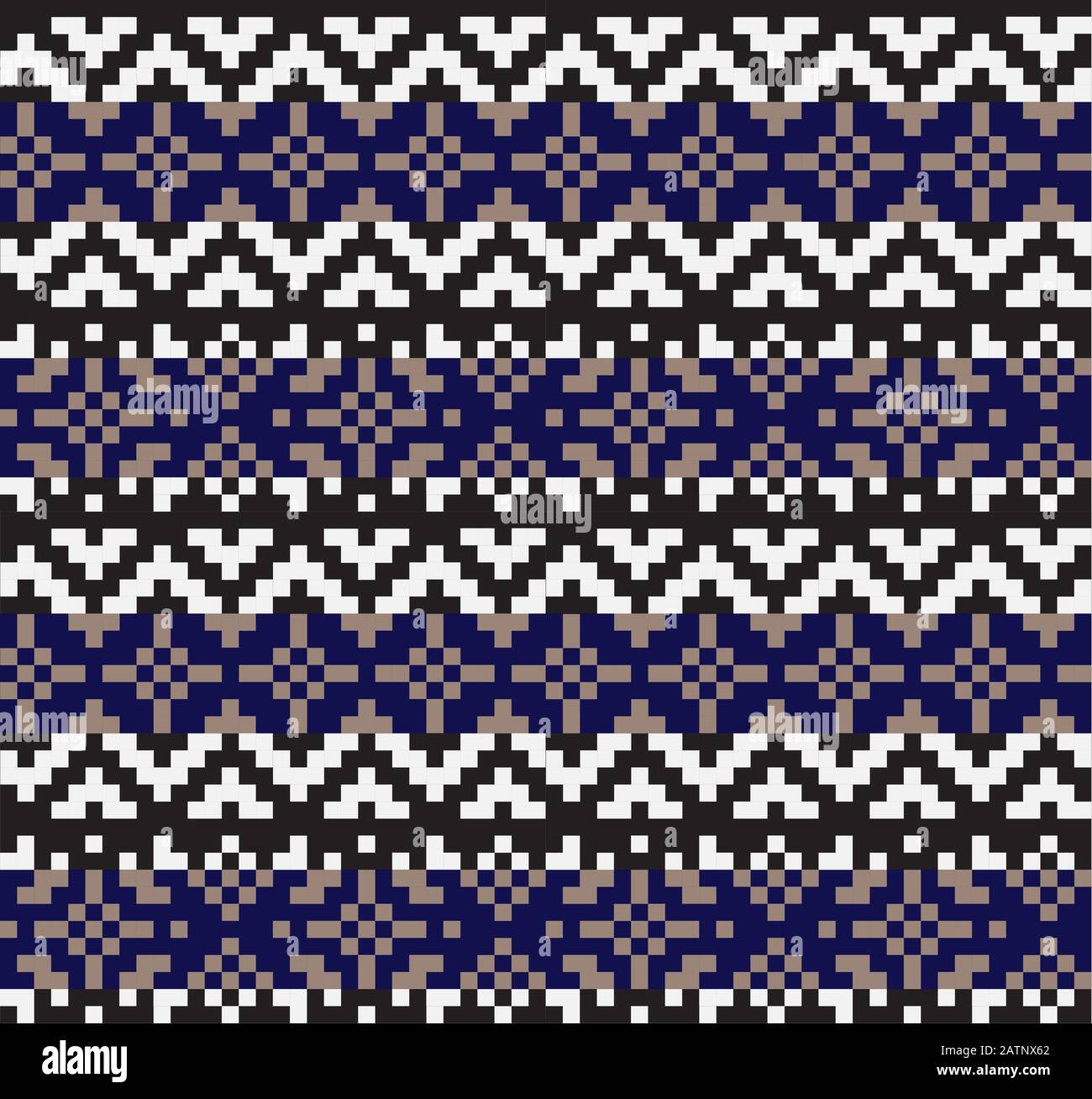 This is a fair isle snowflake pattern suitable for website resources ...