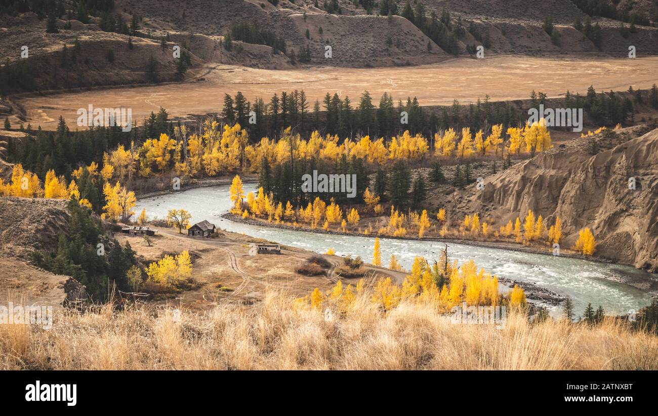 Chilcotin river landscape hi-res stock photography and images - Alamy