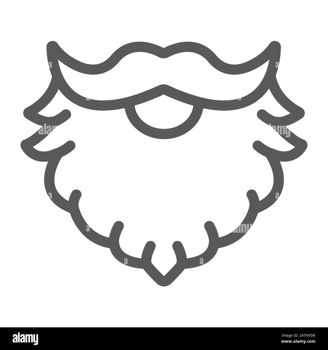 Santa Beard Drawing