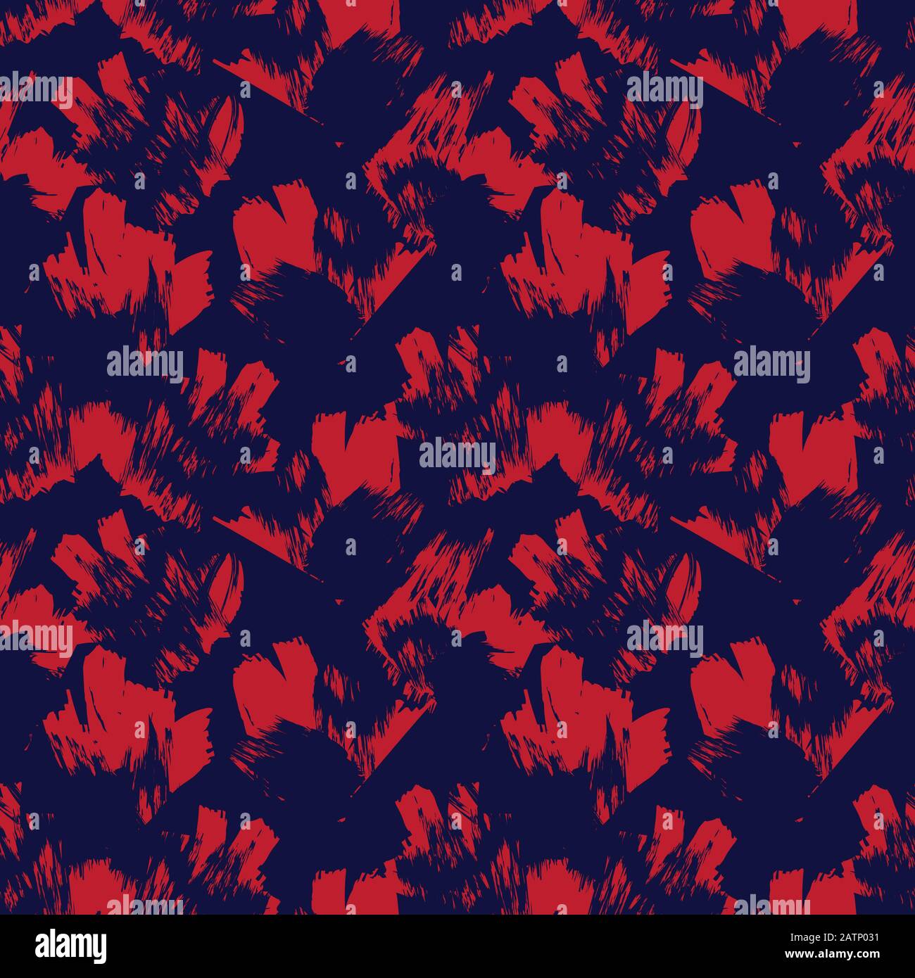 Abstract Brush Strokes Seamless Pattern - This is an abstract ...