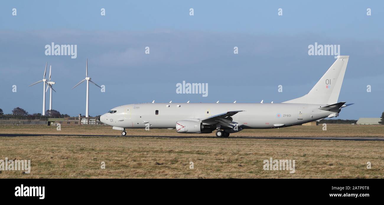 The UK's first submarine-hunting P-8A Poseidon maritime patrol aircraft ...