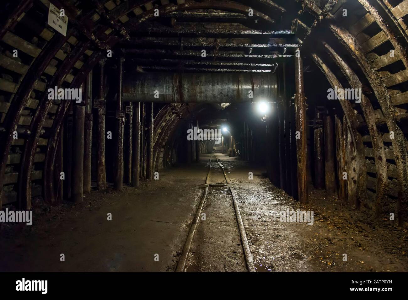 Inside A Coal Mine