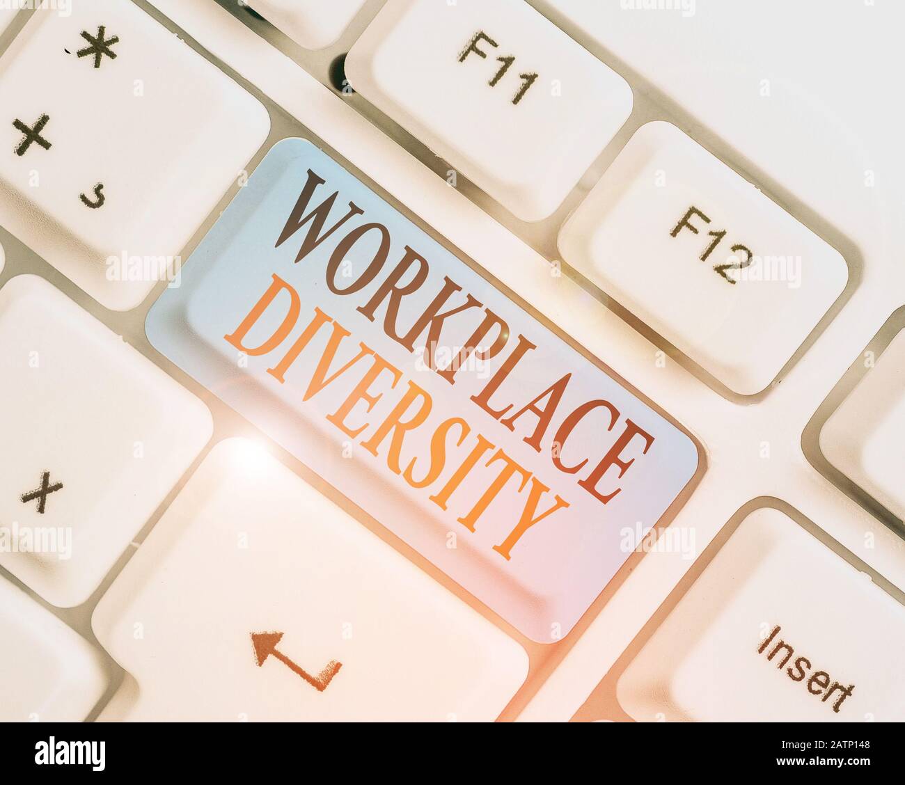 Conceptual hand writing showing Workplace Diversity. Concept meaning ...