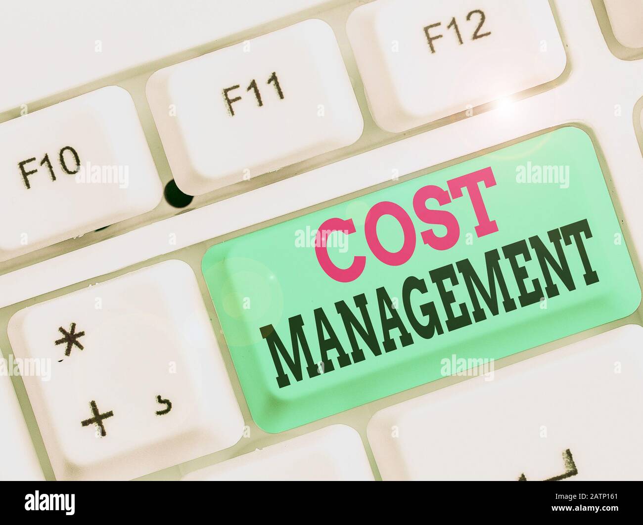 Handwriting text Cost Management. Conceptual photo process of planning ...