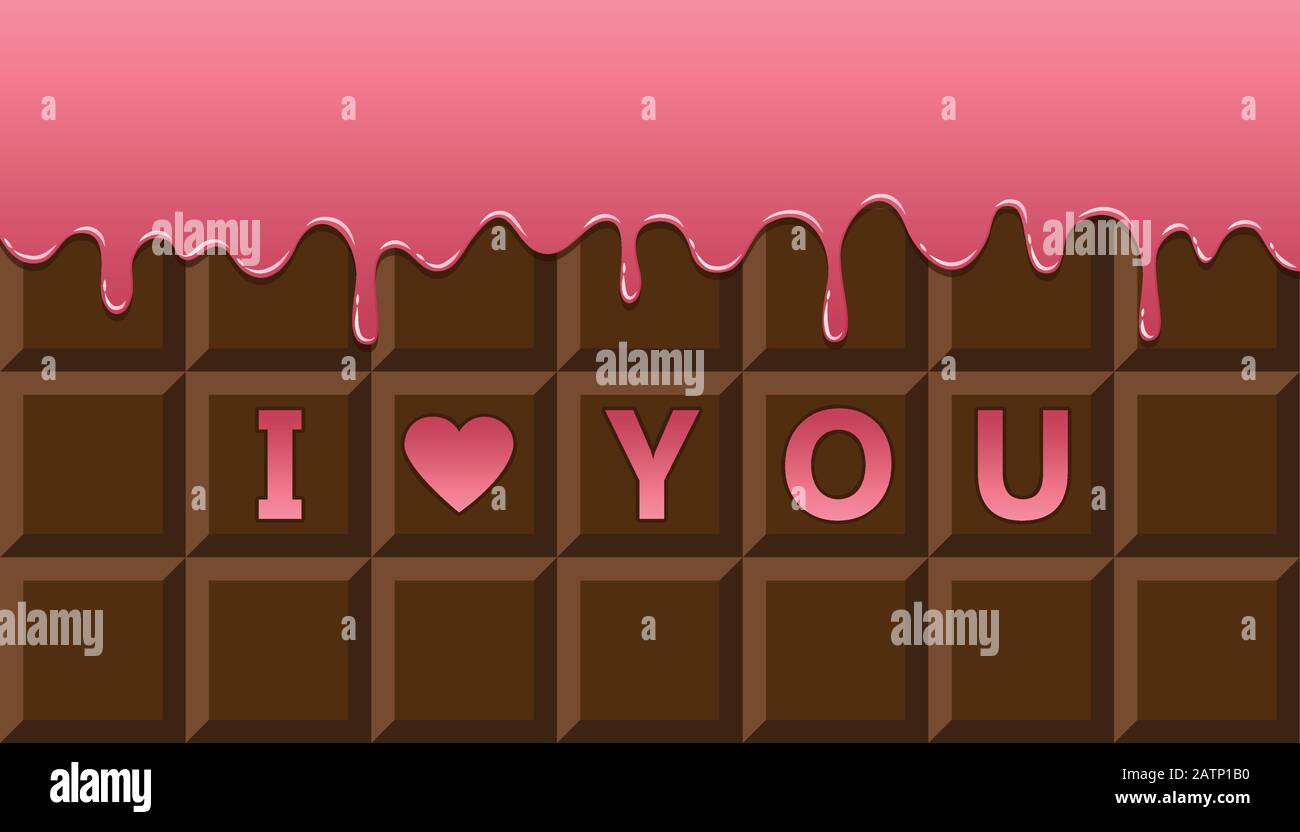 Cute melting love heart Stock Vector Images - Alamy