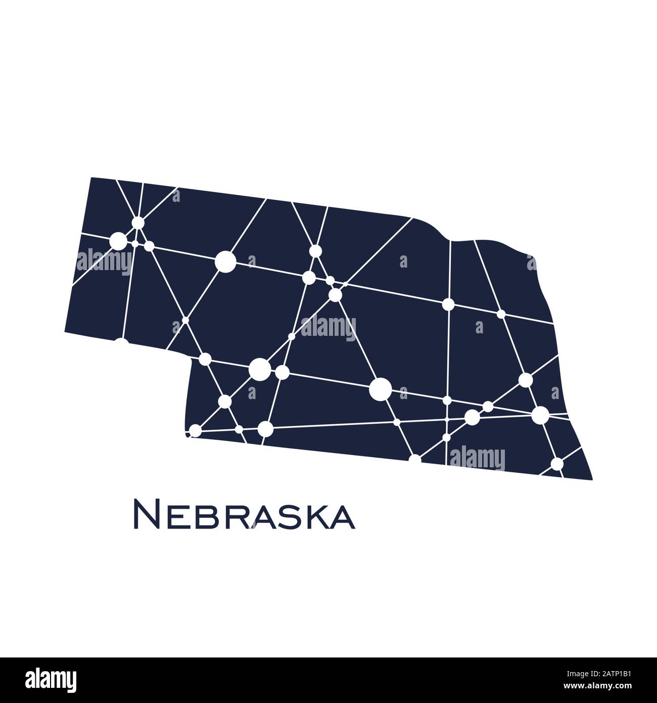 Nebraska transportation Stock Vector Images - Alamy